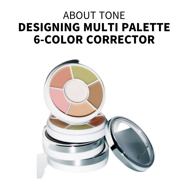 ABOUT TONE Designing Multi Palette 6-Color Corrector 6.5g | Shopee ...
