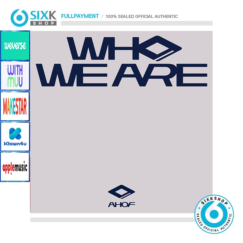 (POB_JEWEL SET) AHOF The 1st Mini Album [WHO WE ARE] | Shopee Philippines