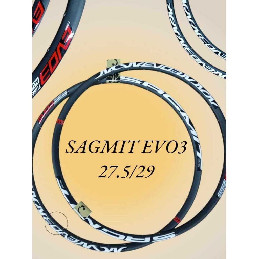 PRO AGENT NEW 2025 BICYCLE RIM 29" 27.5 26R SAGMIT EVO 3 BLK ANODISED ...