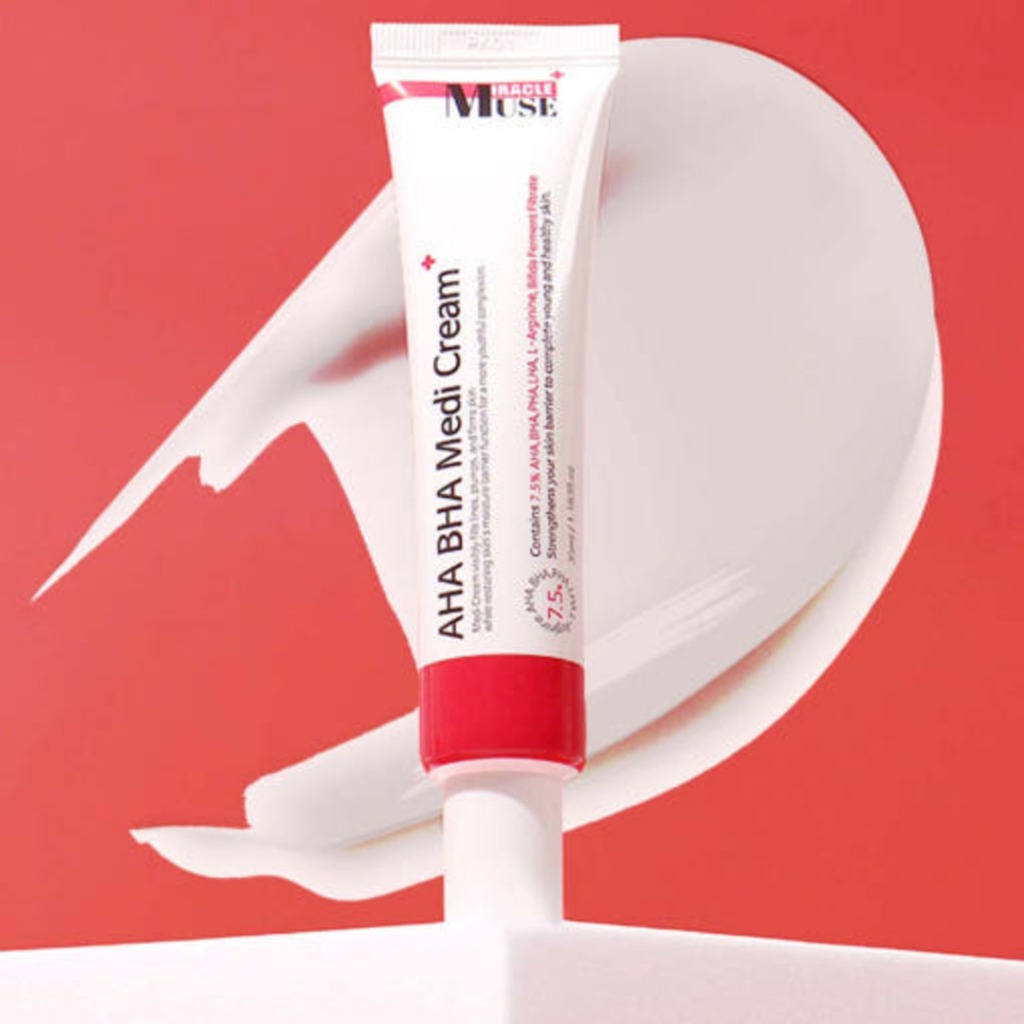 Miracle Muse AHA BHA Medi Cream 35ml Pore Regeneration Tightening ...