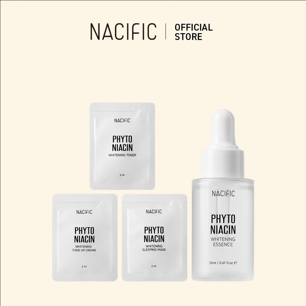 NACIFIC Skincare Sample Bulk Pack (10/20/50 pcs) + Whitening essence ...