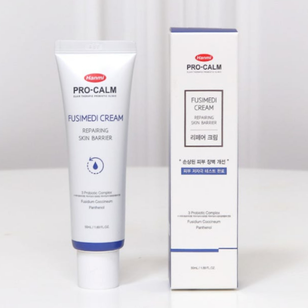 HANMI Pro-Calm Fusimedi Repair Cream 50ml Skin Barrier Panthenol 3 Probiotic Complex, from Korea ...