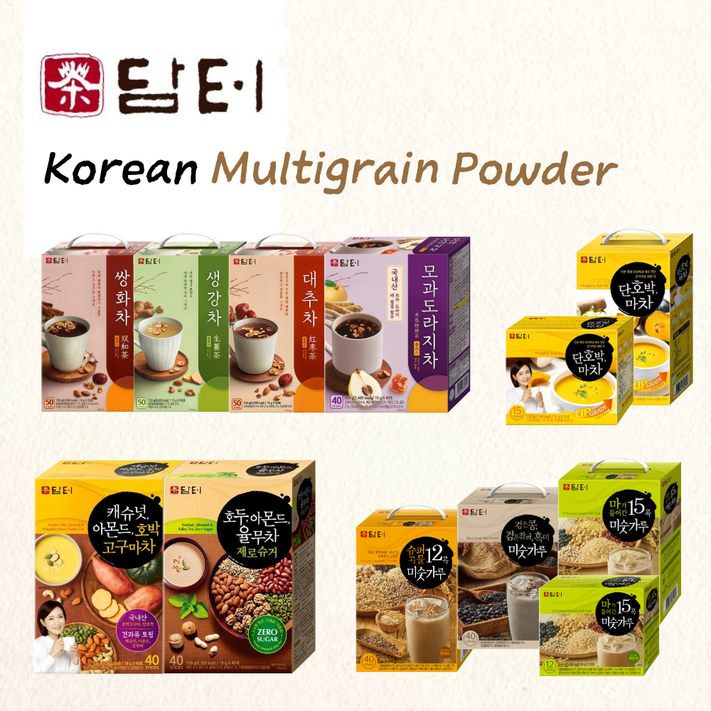 [Damtuh] Korean Misugaru & Traditional Tea Stick Powder｜15-Grain / Job ...