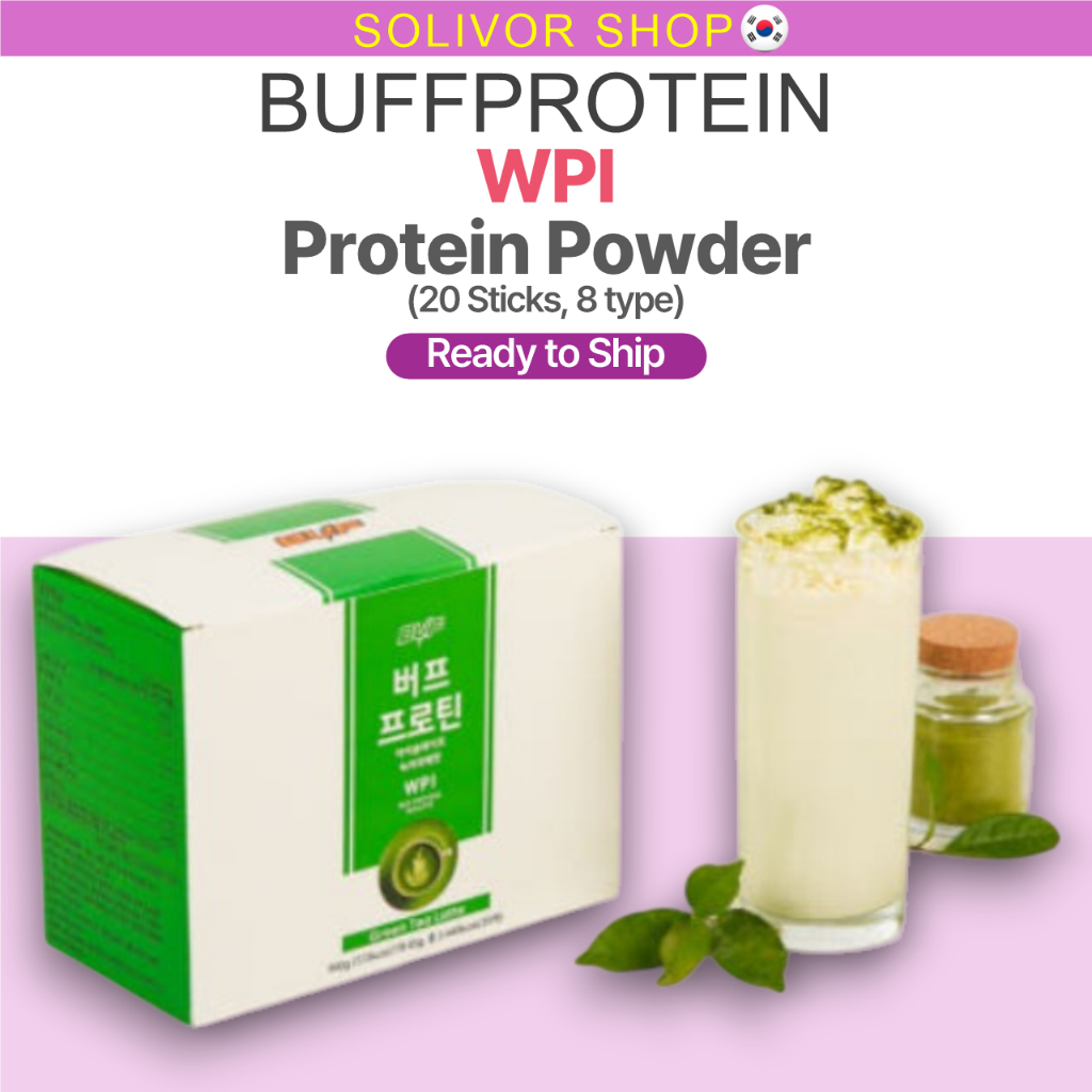 [BUFF PROTEIN] WPI Protein Powder 20 Sticks | 8 FLAVORS of Lean & Clean ...