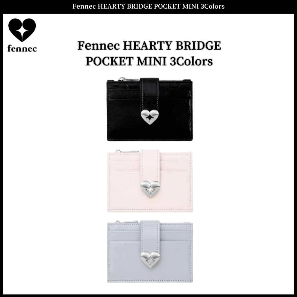 Fennec HEARTY BRIDGE POCKET MINI 3Colors | Shopee Philippines