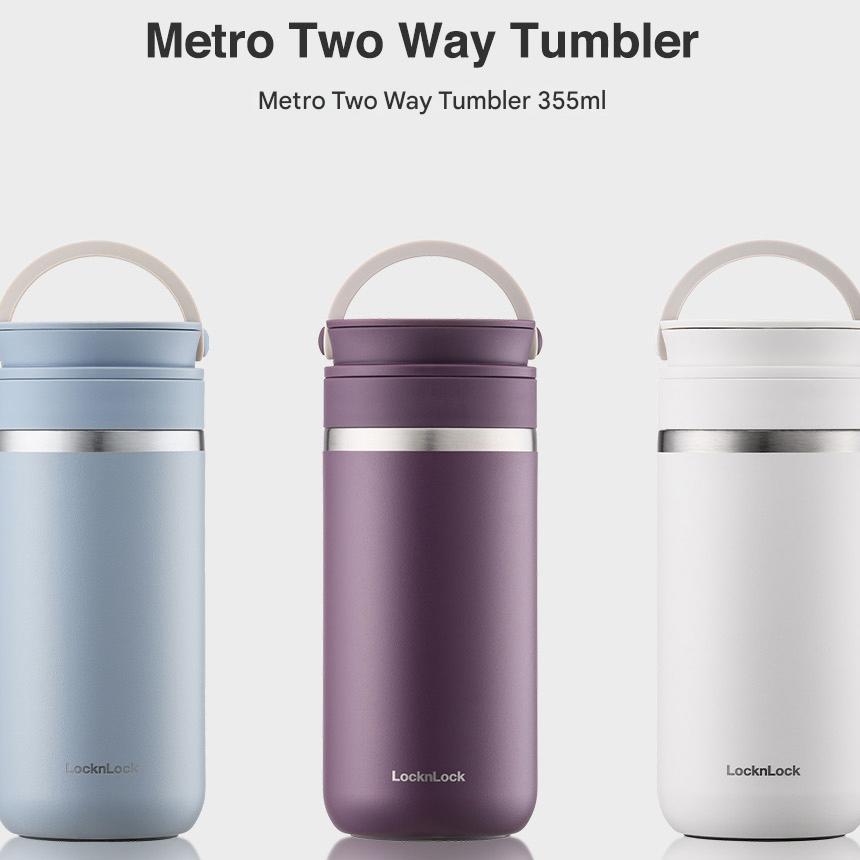 LocknLock Metro Two Way Tumbler 355ml | Shopee Philippines