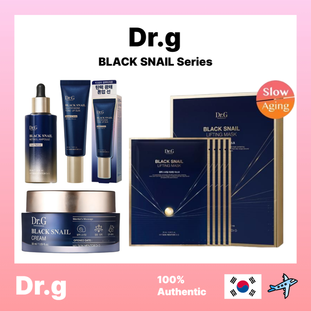 Dr.G BLACK SNAIL Series CREAM 50ml, Retinol Wrinkle, Lifting Mask ...