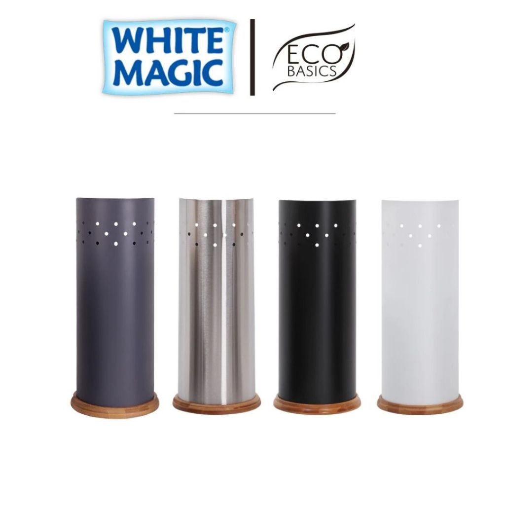 White Magic Eco Basics Toilet Roll Holder (4 colors available) | Shopee ...