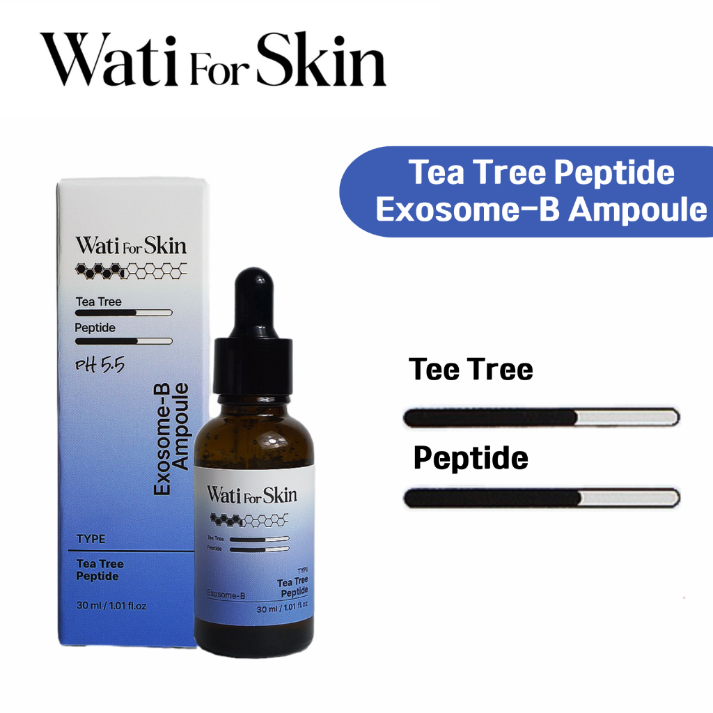 Tea Tree Peptide Exosome-B Ampoule 30ml | Wati For Skin | Hydrating ...