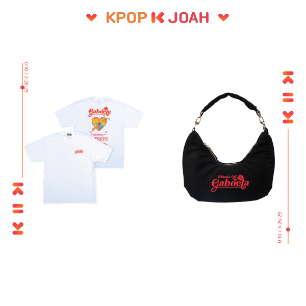 (T-Shirt / Shoulder Bag) KATSEYE [Gabriela] OFFICIAL Merch (15th Jul ...