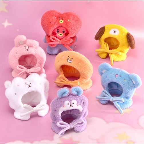 Kpop Merch Bts Merchandise BT21 The Journey Closet Starcorn Hood Cape ...