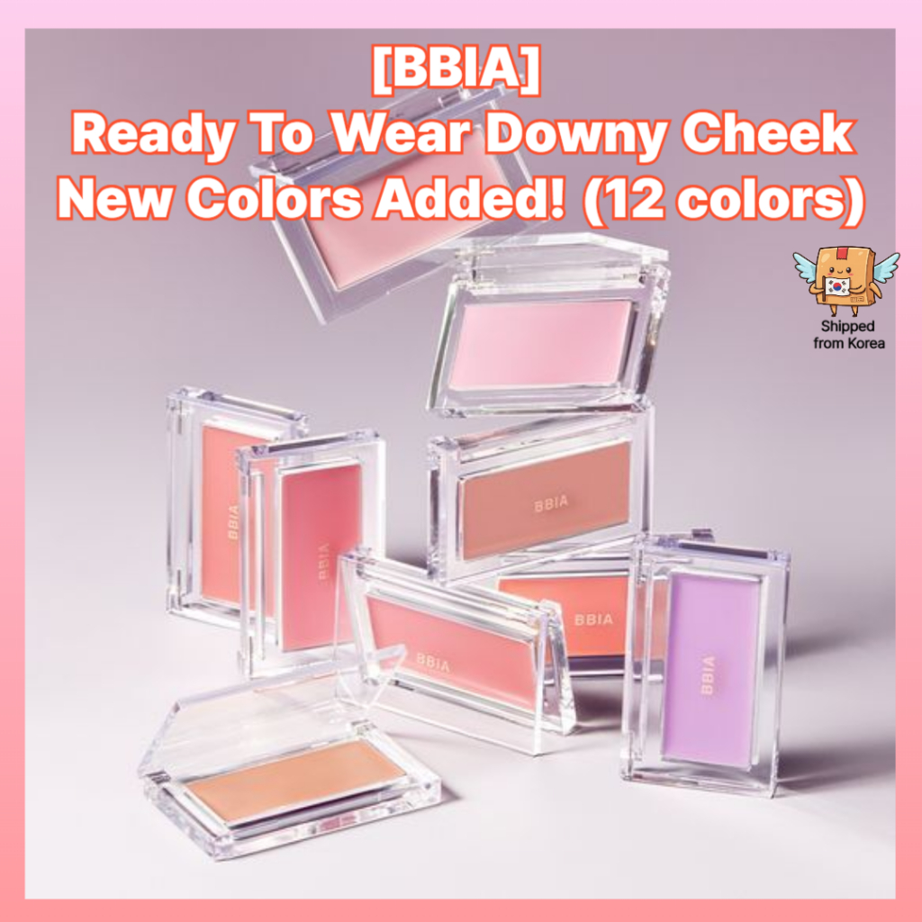 [BBIA] Ready To Wear Downy Cheek 3.5g – New Colors Added! (12 colors ...