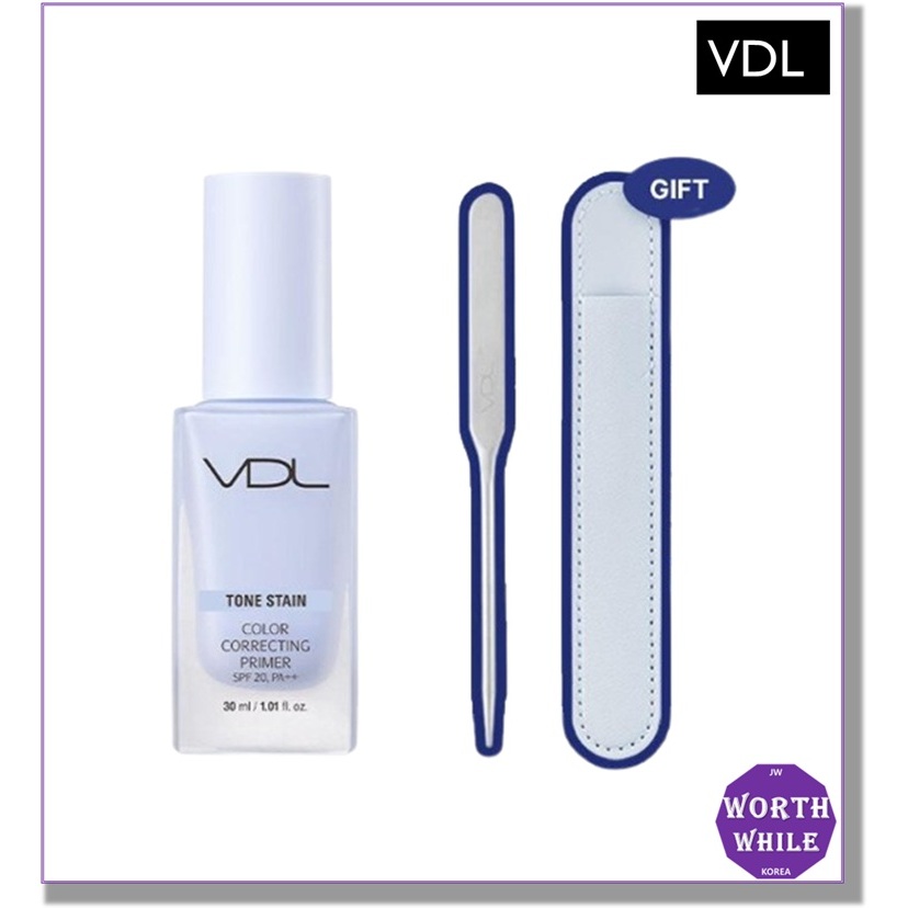 VDL Tone Stain Color Correcting Primer (+Spatula) 13ml, 30ml | Shopee Philippines