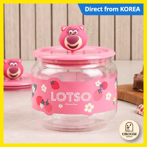 [DAISO KOREA] Disney Pixar Toy Story Lotso Multi-Purpose Storage Jar ...