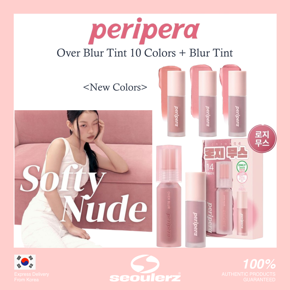 [Peripera] Over Blur Tint 10 Colors + Blur Tint | Shopee Philippines