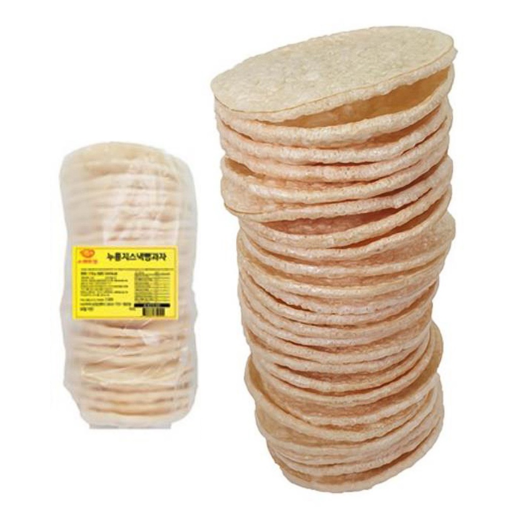 Nurungji Rice Puffs, 170g / Classic Korean Popped Snack / 14cm Large ...