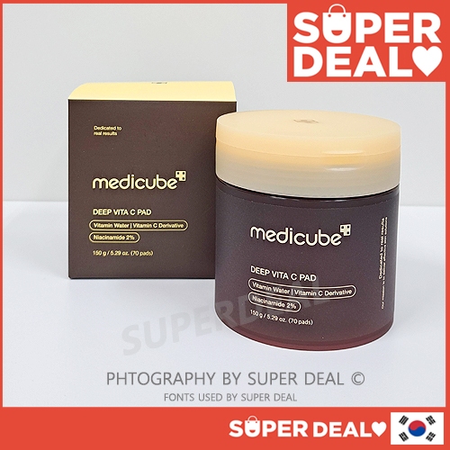 [New One-Touch Pad] MEDICUBE Deep Vita C Pad 70 Pads | Shopee Philippines