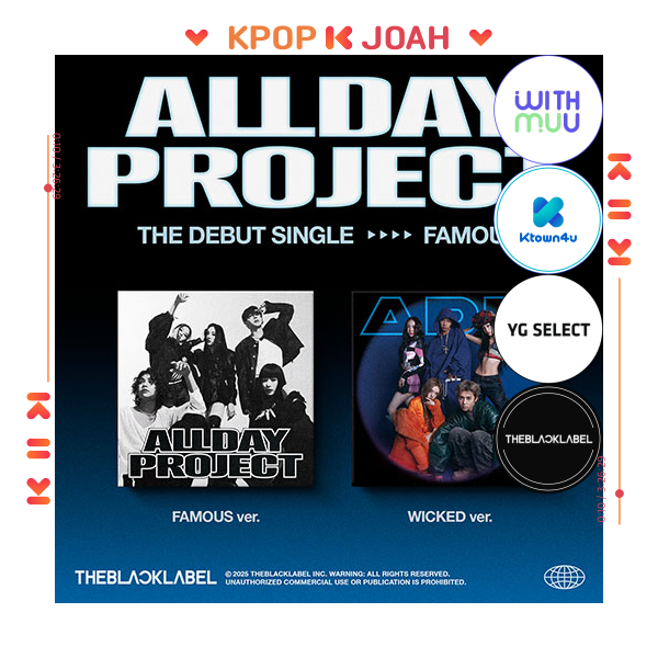 [POB] ALLDAY PROJECT [FAMOUS] The Debut Single (23rd Jun.2025) | Shopee ...