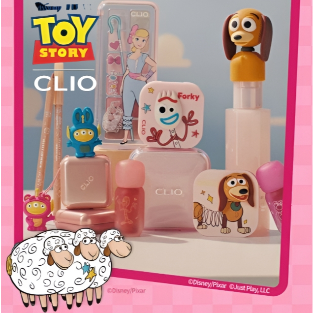 Toy Story Collab Clio Pro Eye Palette Cube (Single), Limited Edition ...