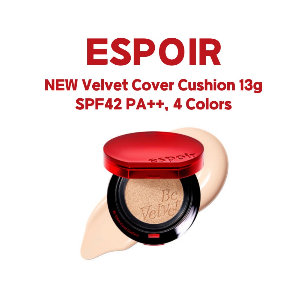 ESPOIR NEW Velvet Cover Cushion Single Product Planning 13g SPF42 PA++ ...
