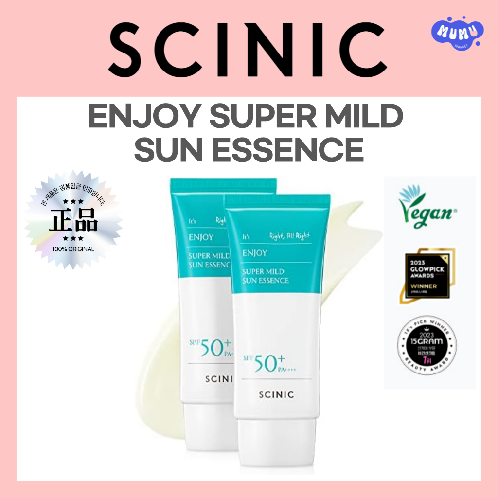[SCINIC] Enjoy Super Mild Sun Essence SPF50+ PA++++ | Gentle Daily UV ...