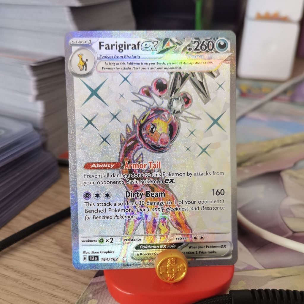 Farigiraf ex - 194/162 - Full Art Secret Scarlet & Violet: Temporal ...