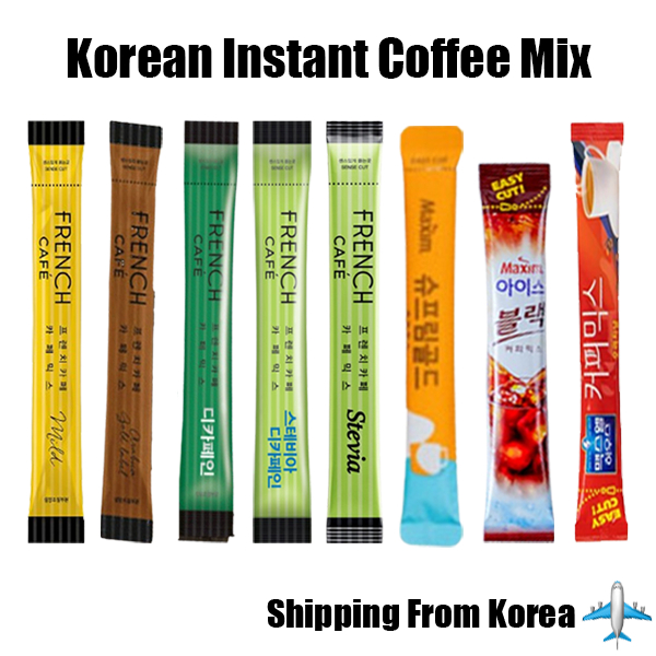 Korean Instant Coffee Mix (10-Stick) French Café / Maxim / Maxwell ...