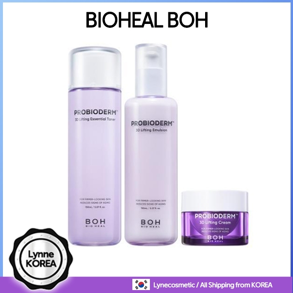 BIOHEAL BOH Probioderm 3D Lifting Skin Care 2Type (Essential Toner150ml+Emulsion150ml ...