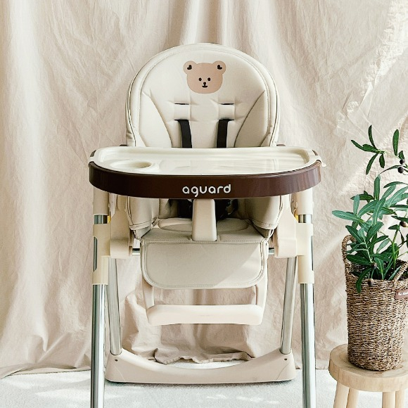 Aguard x DOT TO DOT dining table high chair | Shopee Philippines