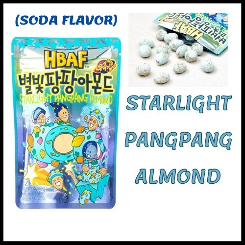Hbaf Almonds Popular Flavor / Korean Nuts Snacks 120g (Starlight ...