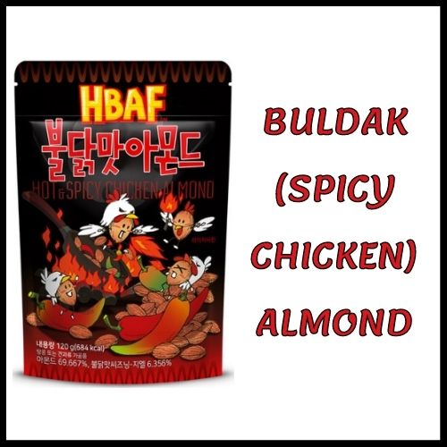 Hbaf Almonds Popular Flavor / Korean Nuts Snacks 120g (Starlight ...