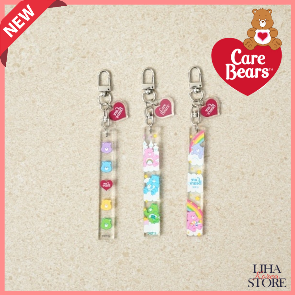 Daiso Korea X Care Bears Keyring Goods CareBear Keyholder Carebears Keychains | Shopee Philippines