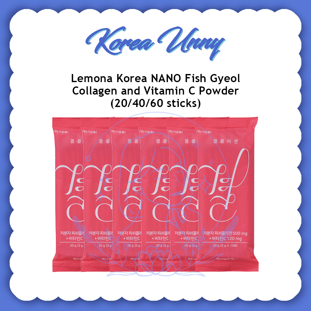 Lemona Korea NANO Fish Gyeol Collagen and Vitamin C Powder without box ...