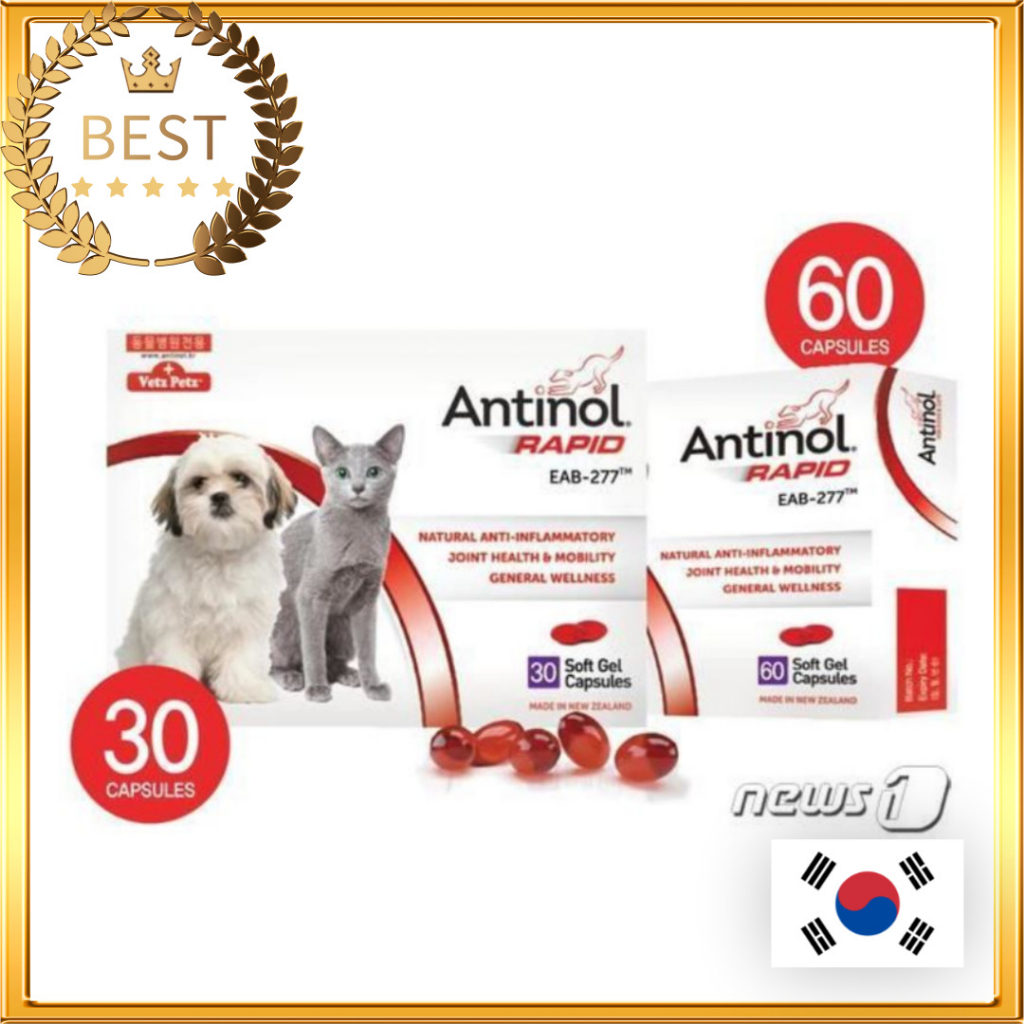 [VETZ PETZ] Antinol Rapid EAB-277 Latest Manufacturing For Dogs & Cats ...