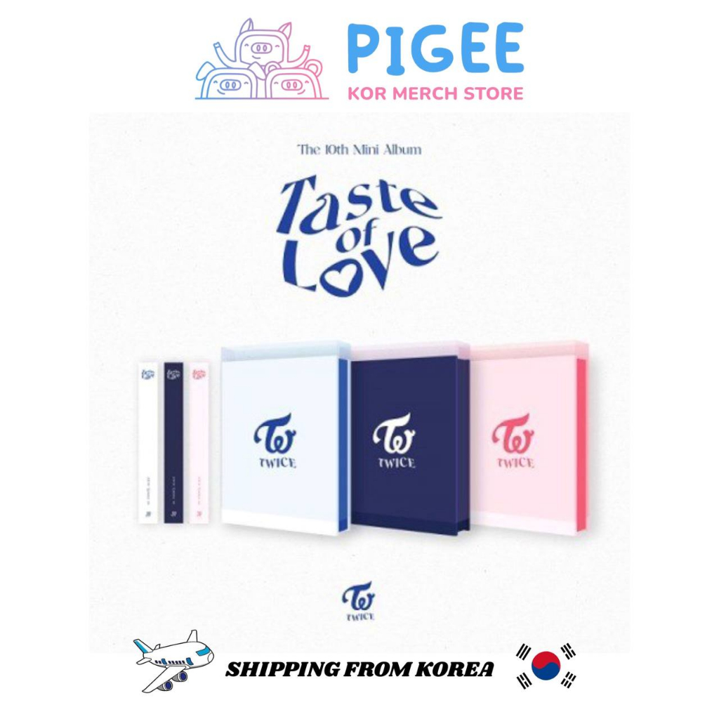 TWICE - 10TH MINI ALBUM [TASTE OF LOVE] | Shopee Philippines