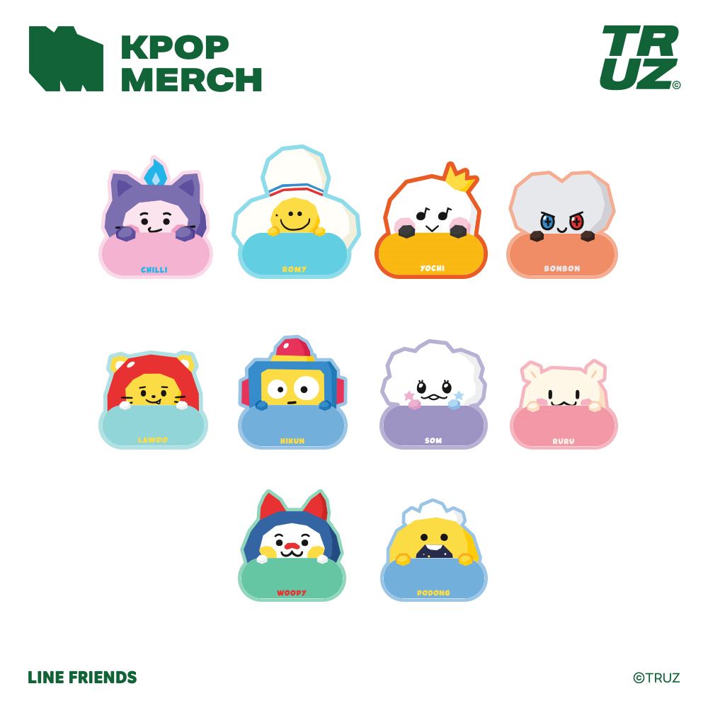 LINE Friends Treasure Truz Name Badge | Shopee Philippines