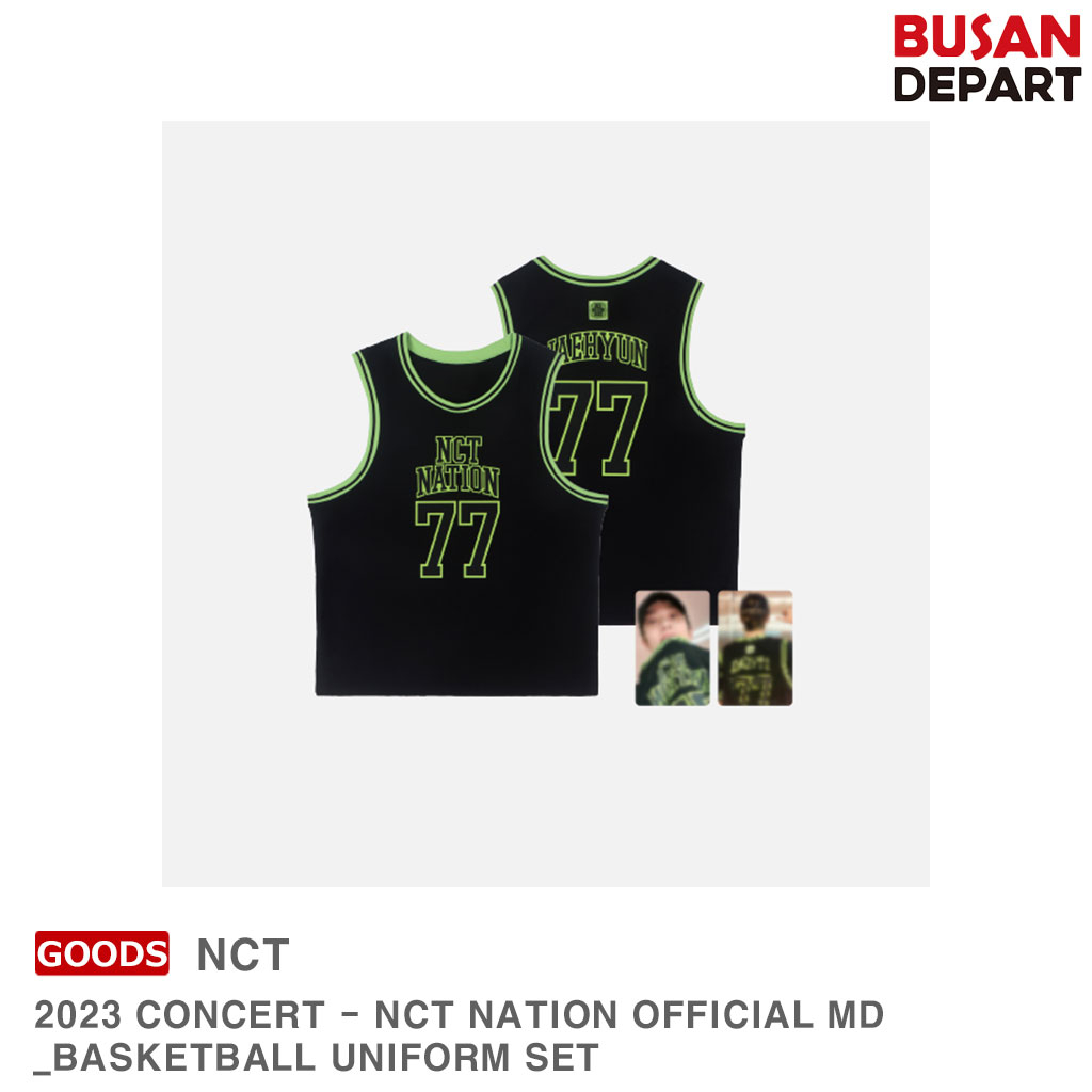 NCT NATION : TO THE WORLD OFFICIAL MD_BASKETBALL UNIFORM SET | Shopee ...