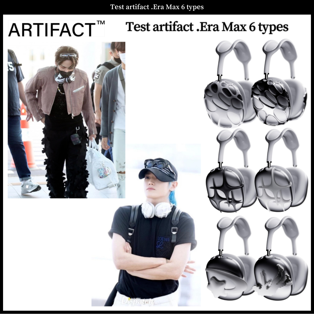 Test Artifact .Era Max Airpods Max headphone Case NCT Taeyong ...