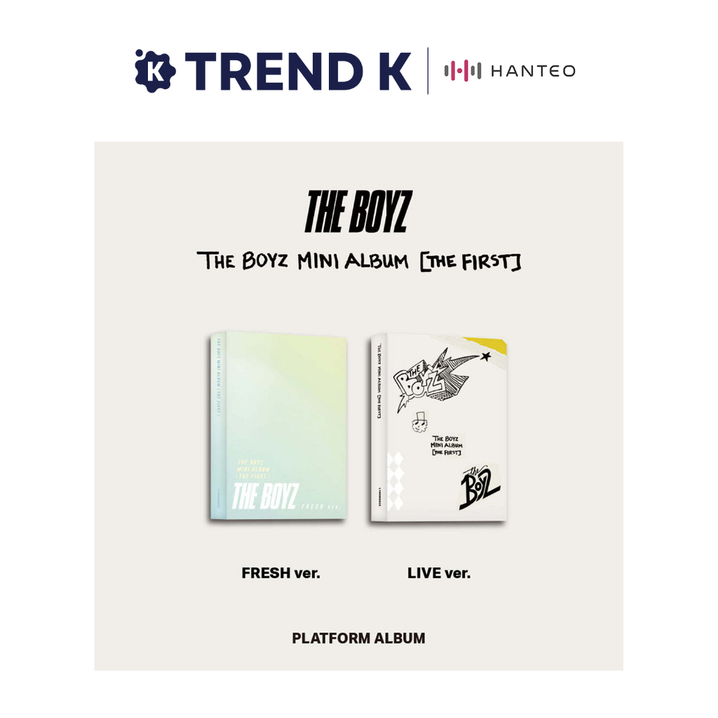 THE BOYZ - DEBUT ALBUM [THE FIRST] [Platform Ver.] | Shopee Philippines