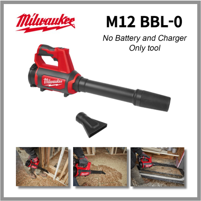 Milwaukee M12 BBL-0 12V Compact spot BLOWER (no charger, no battery ...