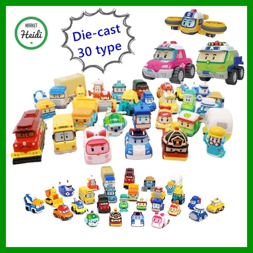 [ROBOCAR POLI☆KOREA] 🇰🇷 robocar poli toy Die-Cast Series 30 Type ...