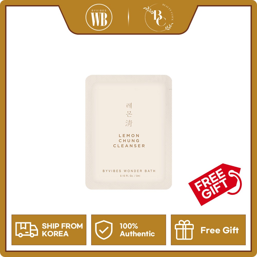[Wonder Bath] Lemon Chung Cleanser 3ml (Travel Kit) | Shopee Philippines