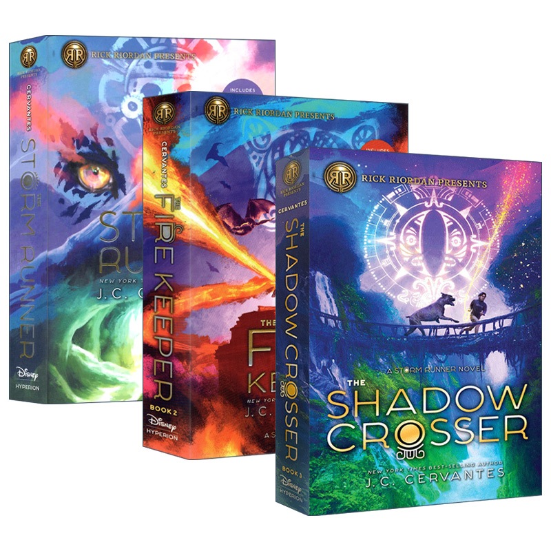 Storm Runner Series 3 Books Set:The Storm Runner/The Shadow Crosser/The ...
