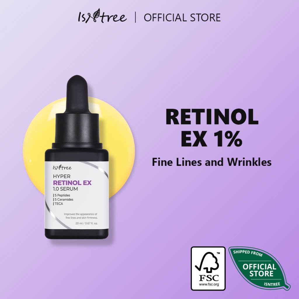 Isntree Hyper Retinol EX 1.0 Serum 20ml | Shopee Philippines