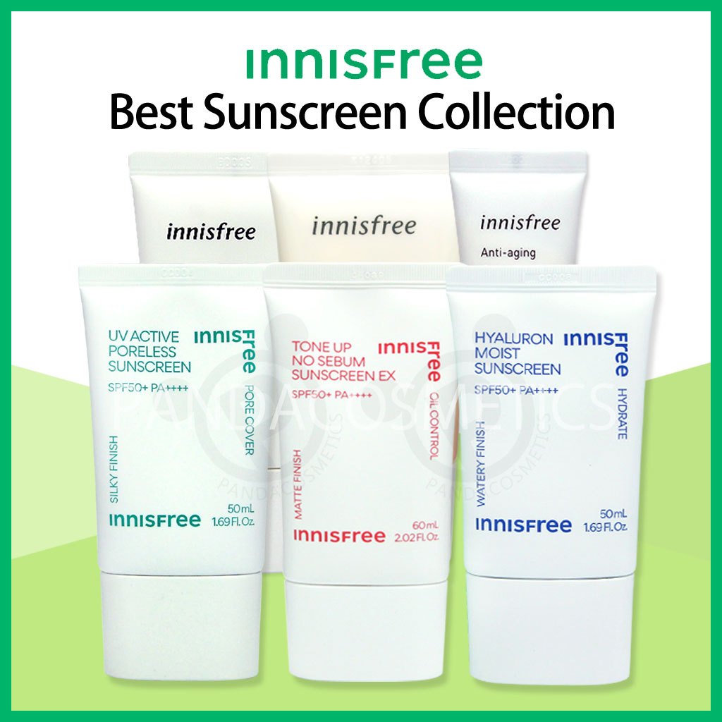 [INNISFREE] Best Sun Care / Sunscreen (Tone Up No Sebum Sunscreen, UV ...