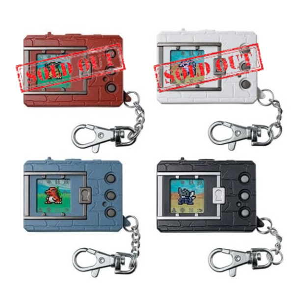 Digimon Color Vpet Digivice - Version 1 (Grey) / Version 2 (Black ...