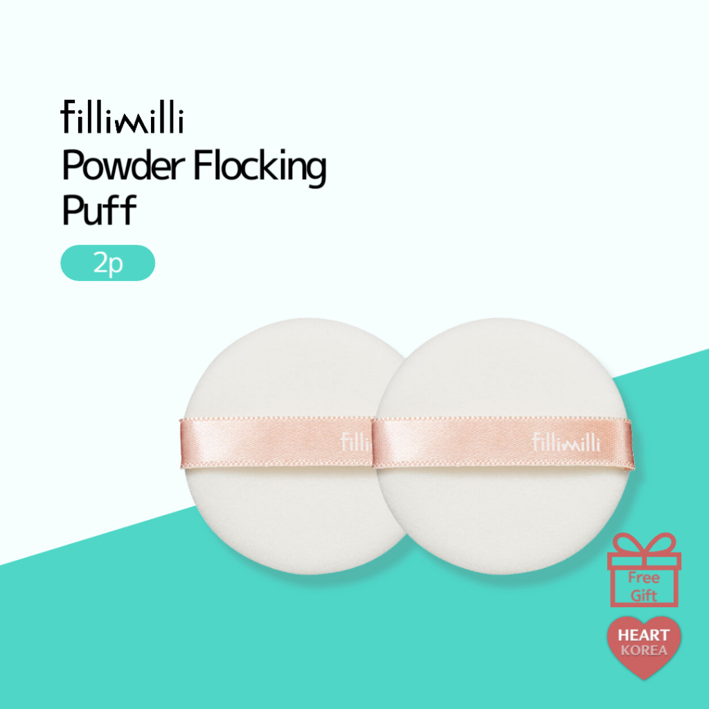 Fillimilli Powder Flocking Puff 2pcs (Powder tok tok puff) | Shopee ...
