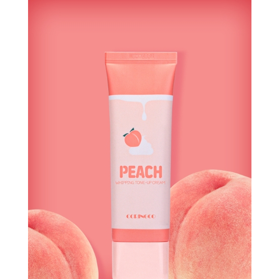 Face Whitening Peach Whipping Tone Up Cream Dark Skin Whitening