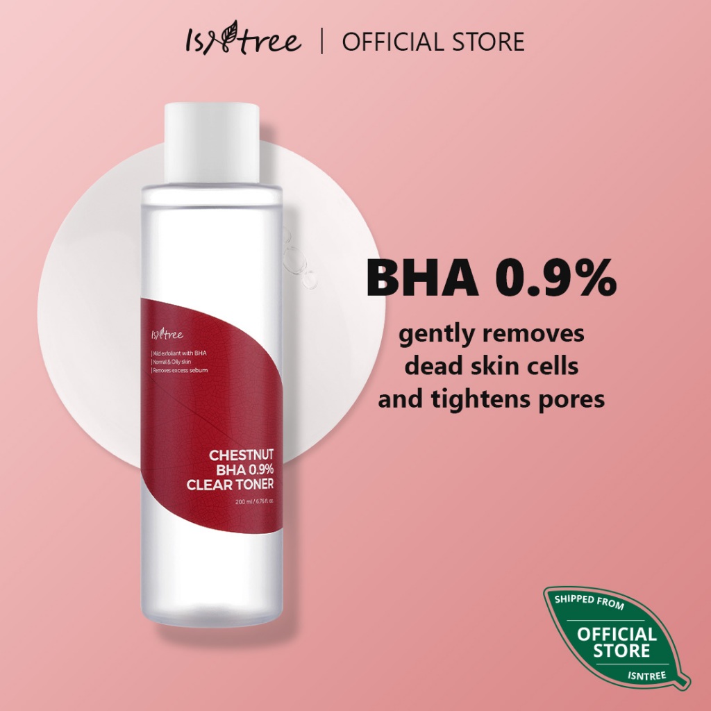 Isntree Chestnut BHA 0.9% Clear Toner 200ml | Shopee Philippines
