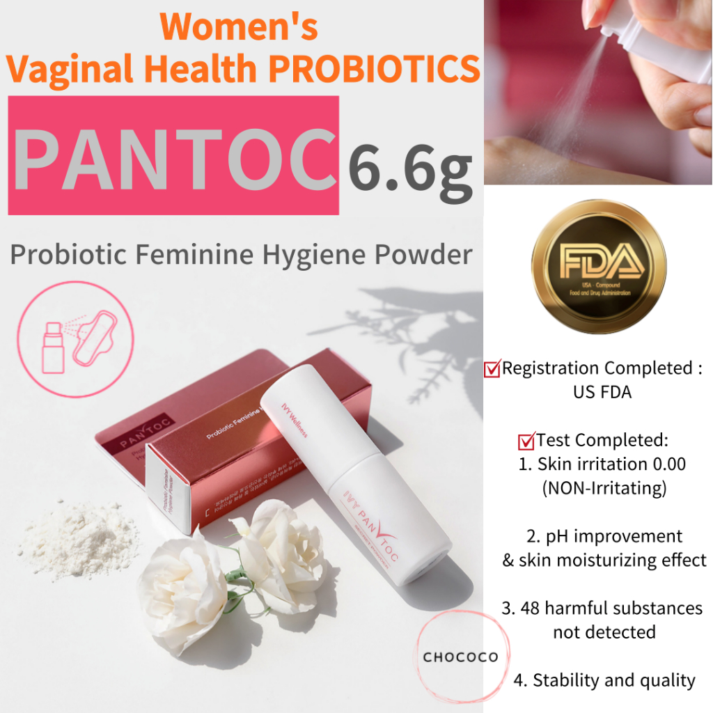 Korea]🇰🇷 PANTOC 6.6g Probiotic Feminine Hygene Powder Vaginal health ...